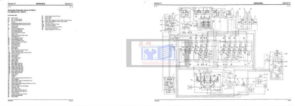 JCB JS200LC, JCB JS240LC, JCB JS300LC, JCB JS450LC Excavator Service ...