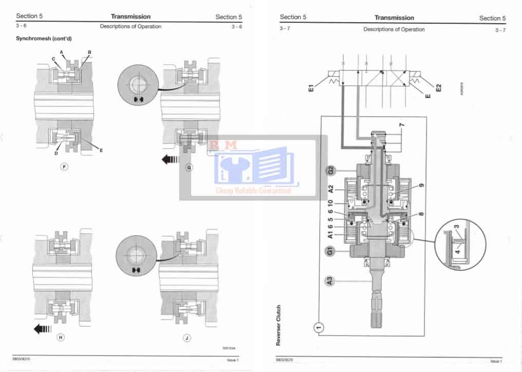 JCB PS700 And JCB PS750 Drivetrain System Service Repair Manual