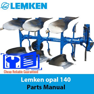 Lemken opal 140 Parts Manual