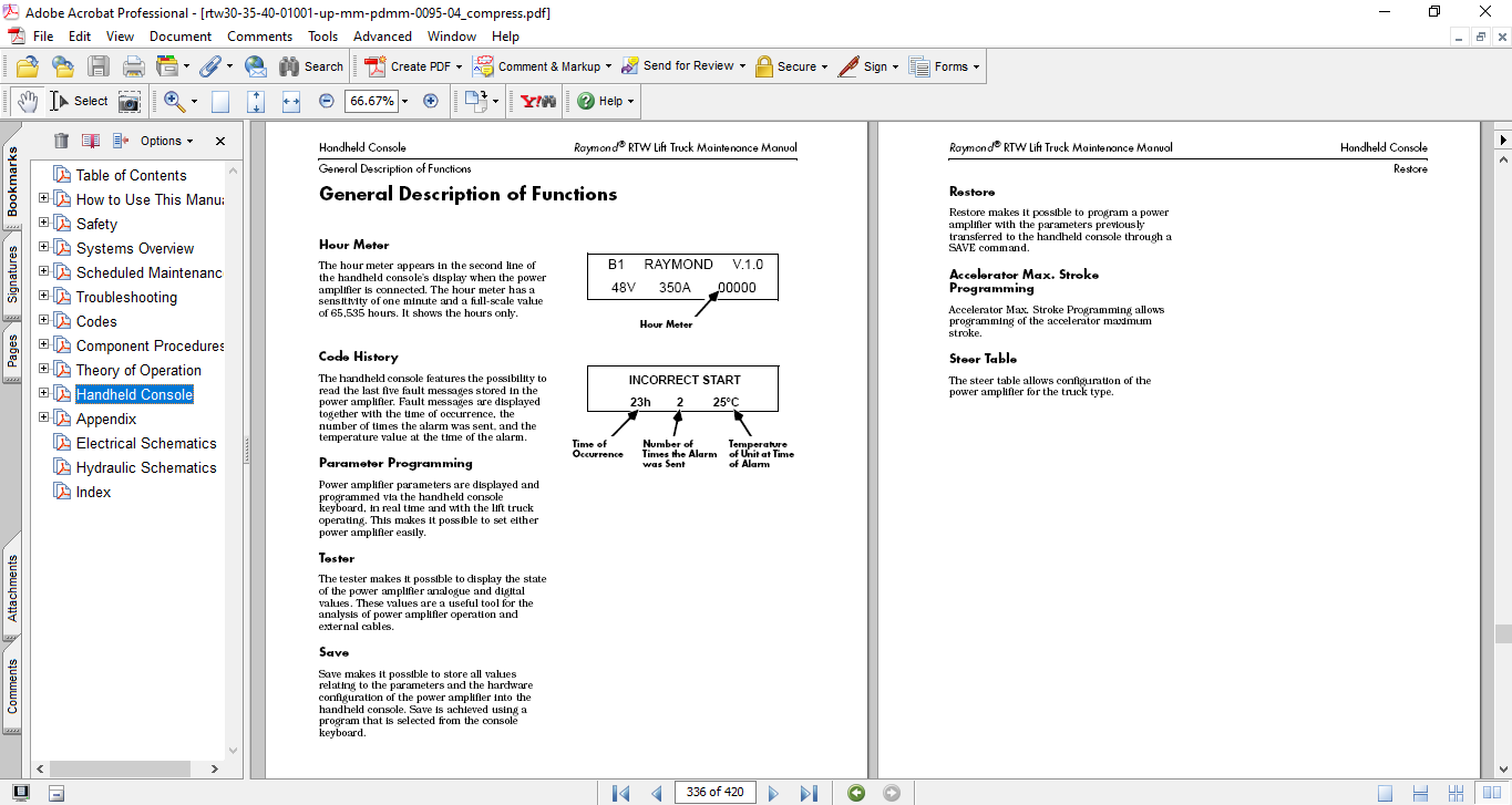 Raymond Forklift RTW 3-Wheel, Sit-Down Counterbalanced Lift Truck ...